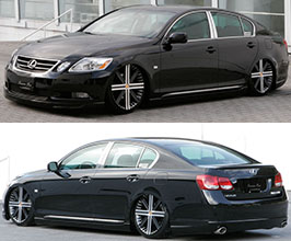 Mz Speed Prussian Blue Half Spoiler Kit (FRP) | Body Kits for Lexus GS ...