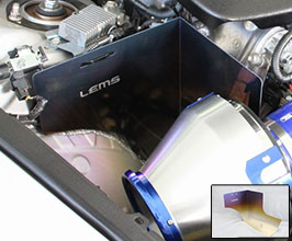 Lems Intake Cooling Board Seperator (Titanium) | Intake for Lexus ISF 2 ...