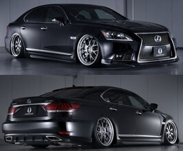 AIMGAIN Pure VIP EXE Aero Half Spoiler Kit (FRP) | Body Kits for Lexus ...