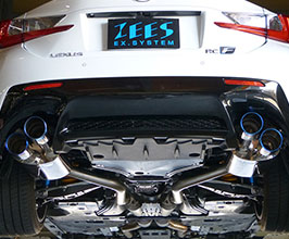 ZEES Exhaust System - Round Tips (Stainless) | Exhaust for Lexus RCF USC10 | TOP END Motorsports