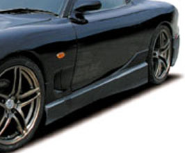 Border Racing Aero Side Steps - Type II (FRP) | Body Kit Pieces for ...