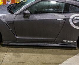 Overtake Side Steps (Dry Carbon Fiber) | Body Kit Pieces for Nissan GTR ...