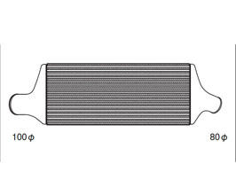 GReddy Intercooler with Type 29F Core for GReddy Surge Tank (Aluminum ...