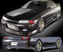 Do-Luck Aero Body Kit - Type 2 (FRP) | Spoilers for Nissan Skyline R32 ...