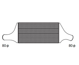 GReddy Intercooler with Type 24F Core (Aluminum) | Forced Induction for Nissan Skyline R33 | TOP ...