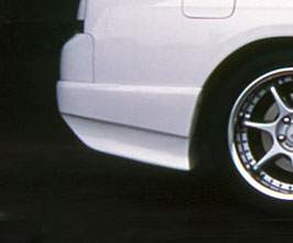 JUN Aero Rear Side Half Spoilers (FRP) | Body Kit Pieces for Nissan ...