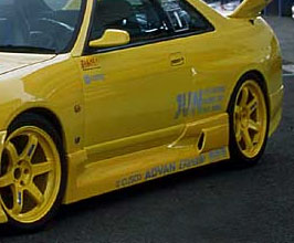 JUN Aero Side Steps (FRP) | Body Kit Pieces for Nissan Skyline R33 ...