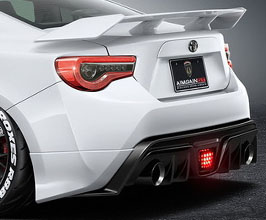 AIMGAIN GT-S Aero Rear Side Half Spoilers and Rear Diffuser (FRP) | Body Kit Pieces for Subaru ...