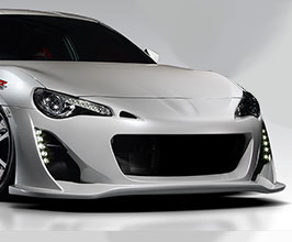 BLITZ Aero Speed R-Concept Front Bumper with LED Daylights (FRP) | Body Kit Pieces for Subaru 86 ...