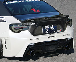ChargeSpeed Gekisoku Rear Bumper - Type 3 (FRP) | Body Kit Pieces for ...