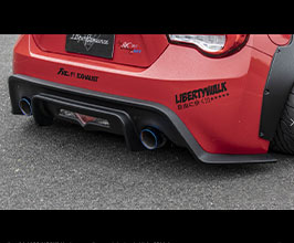 Liberty Walk LB Rear Diffuser (FRP) | Body Kit Pieces for Subaru 86 ZN6 | TOP END Motorsports