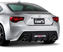 TOMS Racing Sport Aerodynamic Rear Diffuser (FRP) | Body Kit Pieces for Subaru 86 ZN6 | TOP END ...