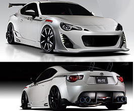 BLITZ Aero Speed R-Concept Wide Body Kit with Rear Diffuser (FRP) | Body Kits for Subaru 86 ZN6 ...