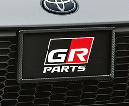 TRD GR Parts Front Number Plate Frame - Japan Spec (Carbon Fiber ...