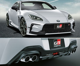 TRD GR Parts Half Spoiler Kit with Rear Muffler Garnishes (PPE) | Body ...