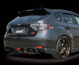 Mac M Sports Aero Rear Bumper (FRP) | Body Kits for Subaru Impreza WRX ...