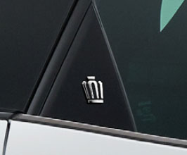 Toyota JDM Dealer Option Rear Quarter Side Emblems with Crown Logo ...