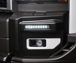 Mz Speed CROSS LINE Front LED Daylights Garnish (AES) | Lighting for Toyota Land Cruiser J250 ...