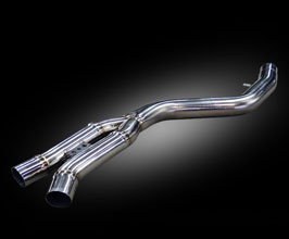 Kakimoto Racing Exhaust Center Mid Pipes (Stainless) | Exhaust for ...