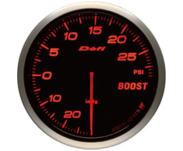 DEFI ADVANCE BF 60mm Boost Gauge - USDM PSI (Black with Red) | Gauges ...